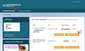 第一次搭 Norwegian (NCL) 的人必讀！如何上網 Check-in 及訂活動 - 非達人自助遊輪筆記
